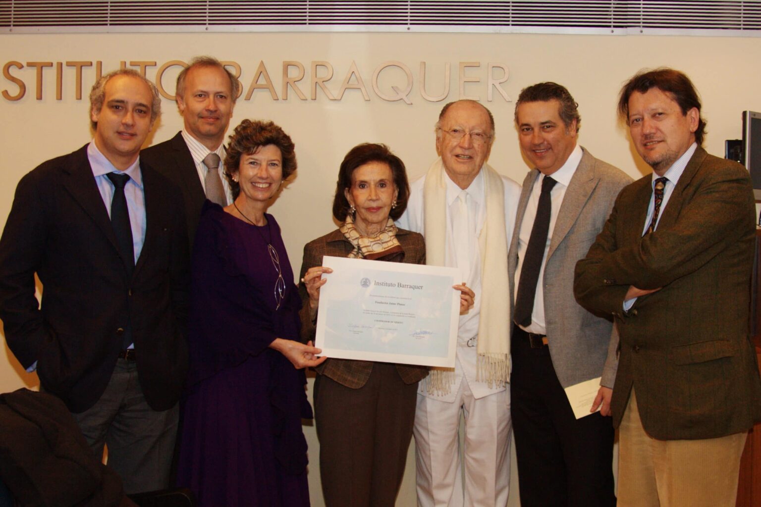 Clínica Planas, miembro de mérito del instituto Barraquer